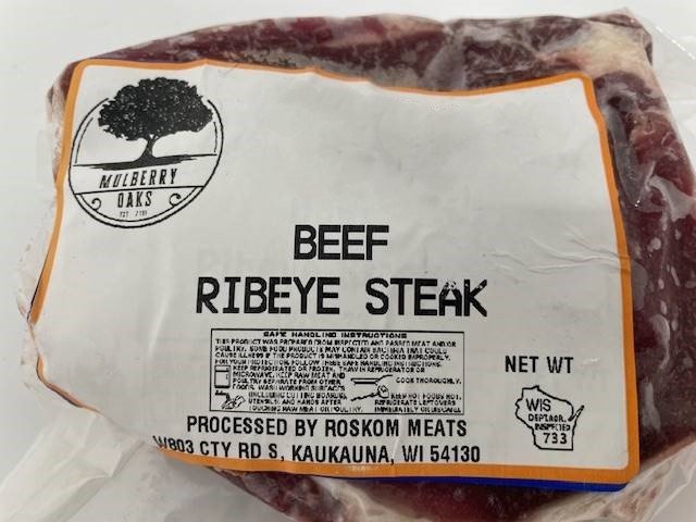 Grass-Fed Beef Petite Ribeye Steak - Mulberry Oaks