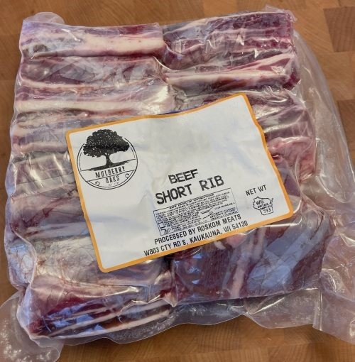 Grass Fed Beef Short Ribs - Mulberry Oaks